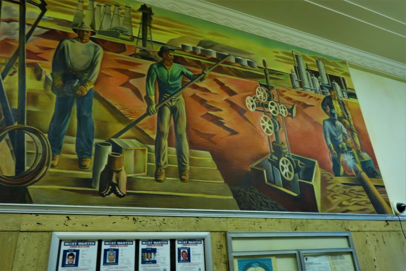 Checking Out New Deal-Era Post Office Murals | Gentle Art of Wandering