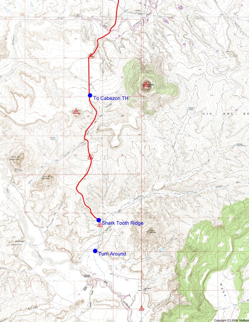 Cabezon – Shark Tooth Ridge – and the Rio Puerco Necks | Gentle Art of ...